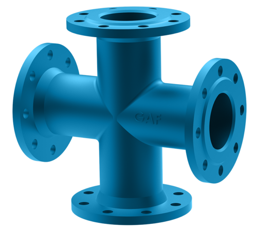 All Flanged Cross - Greater Alexandria Foundries