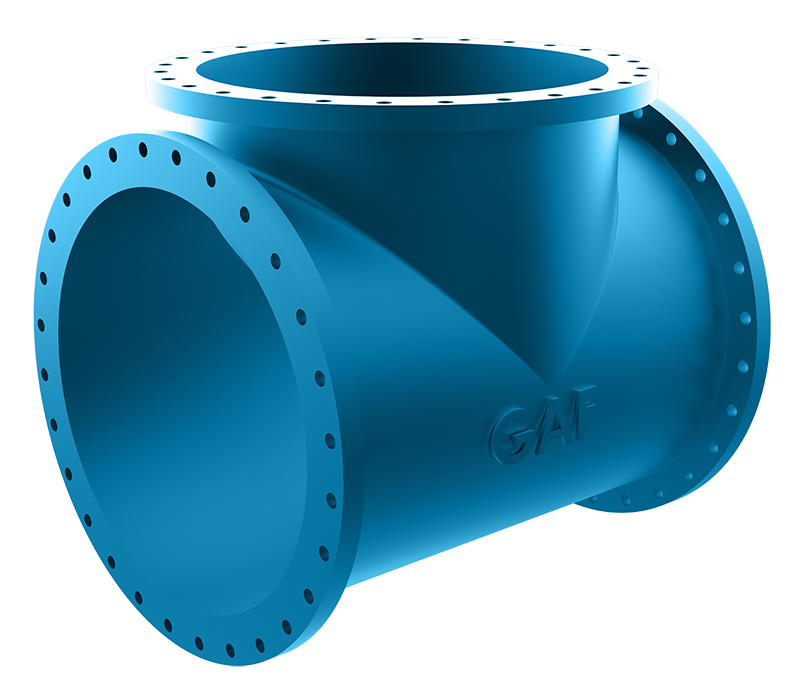 All Flanged Tee - Greater Alexandria Foundries