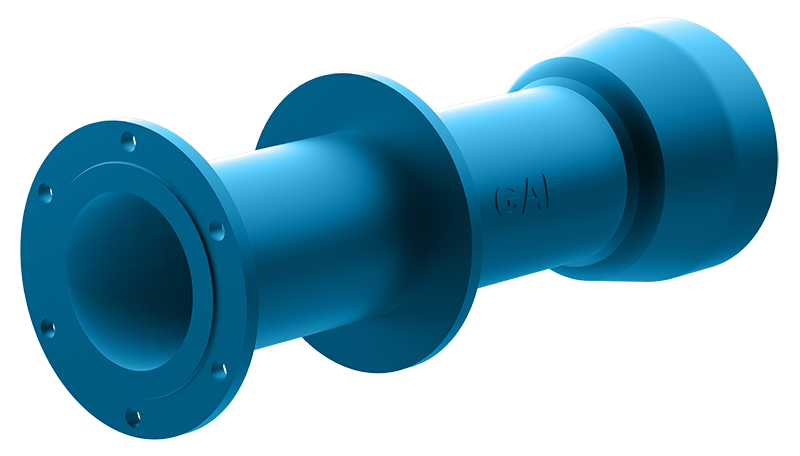 Flanged Socket Pipe with Puddle - Greater Alexandria Foundries