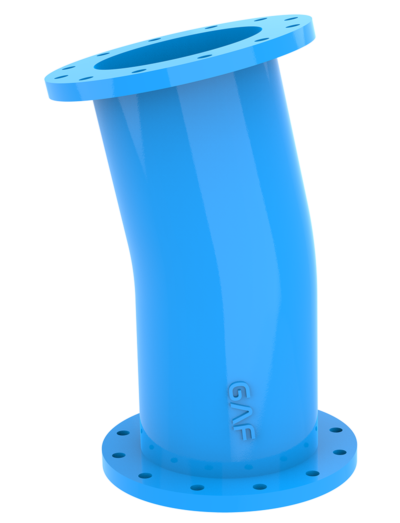 All Flanged Level Invert Tee - GAF