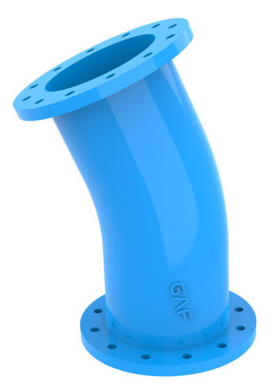 All Flanged Level Invert Tee - GAF