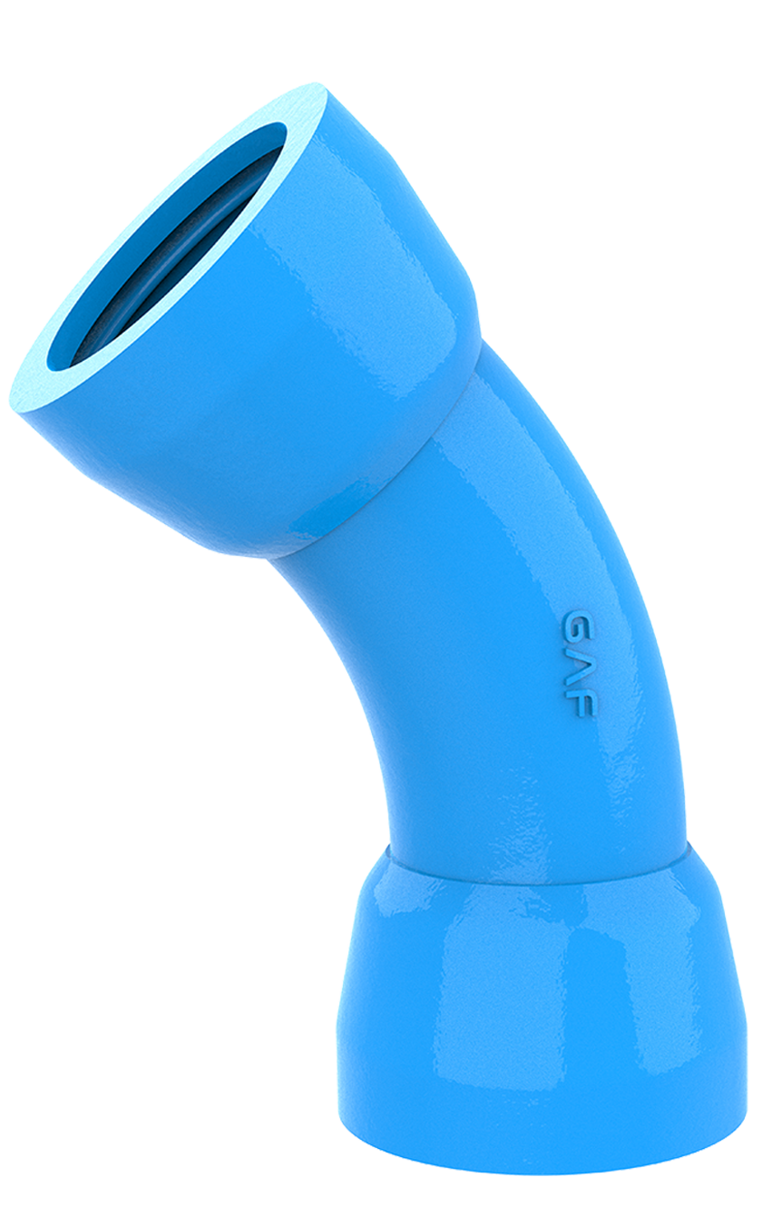 45˚ DOUBLE SOCKET BEND - GAF